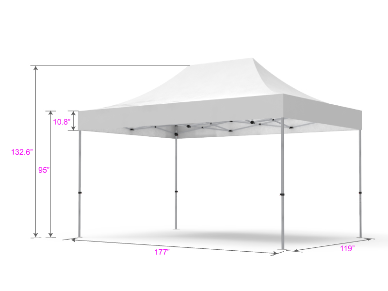 10x15ft Pop Up Canopy Tent - Eastern-Signs