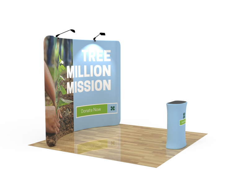 10x10ft Exhibit Booth Display Series 01 - Eastern-Signs