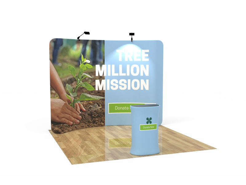 10x10ft Exhibit Booth Display Series 01 - Eastern-Signs