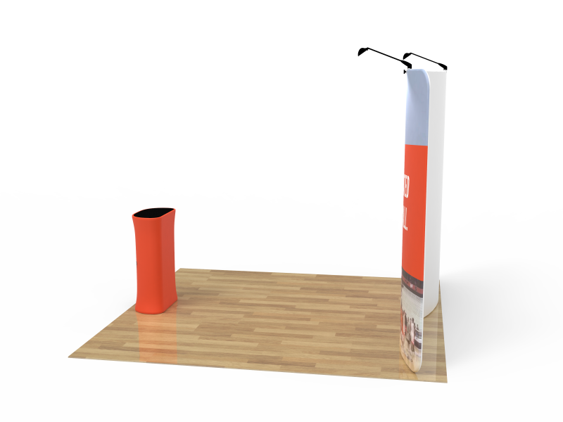 10x10ft Exhibit Booth Display Series 07 - Eastern-Signs