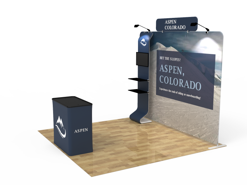 10x10ft Exhibit Booth Display Series 17 - Eastern-Signs