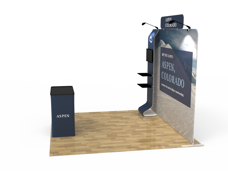 10x10ft Exhibit Booth Display Series 17 - Eastern-Signs